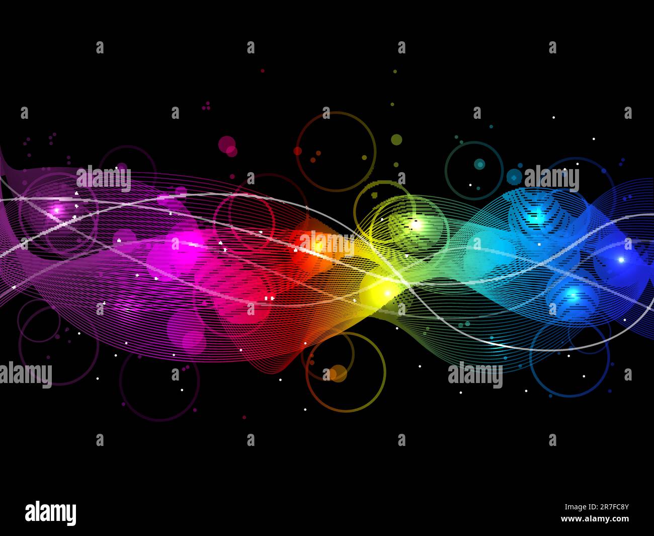 Vector rainbow abstract background Stock Vector Image & Art - Alamy