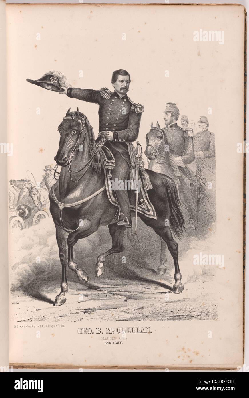 George B. McClellan c. 1862-1864 Stock Photo - Alamy