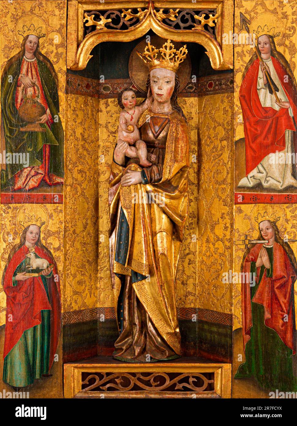 Altar panel painting hi-res stock photography and images - Alamy