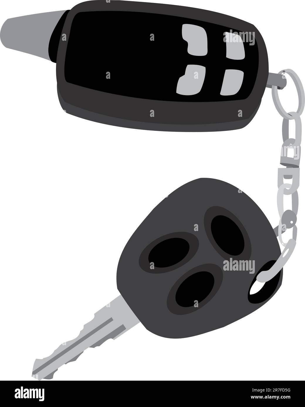 Car alarm Stock Vector Images - Alamy