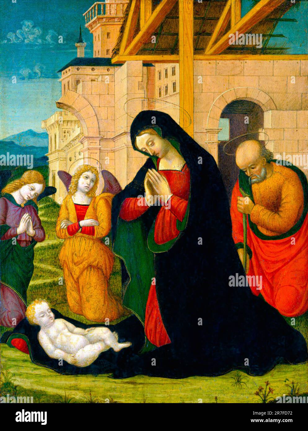 Birth of christ icon hi-res stock photography and images - Alamy