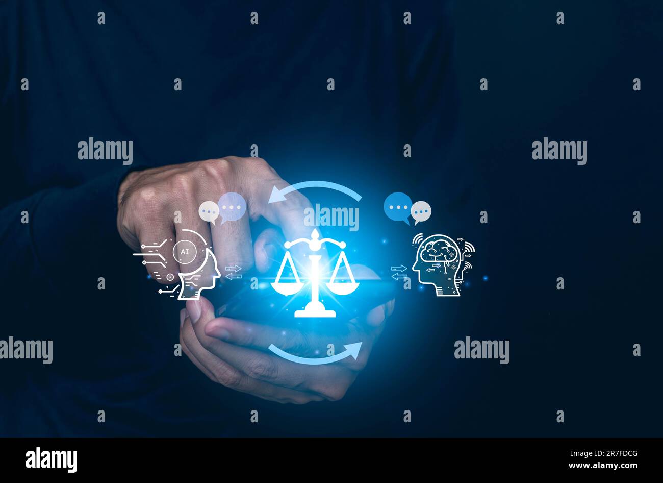 AI ethics or AI Law concept. Developing AI codes of ethics. Compliance ... AI ethics or AI Law concept. Developing AI codes of ethics. Compliance ...