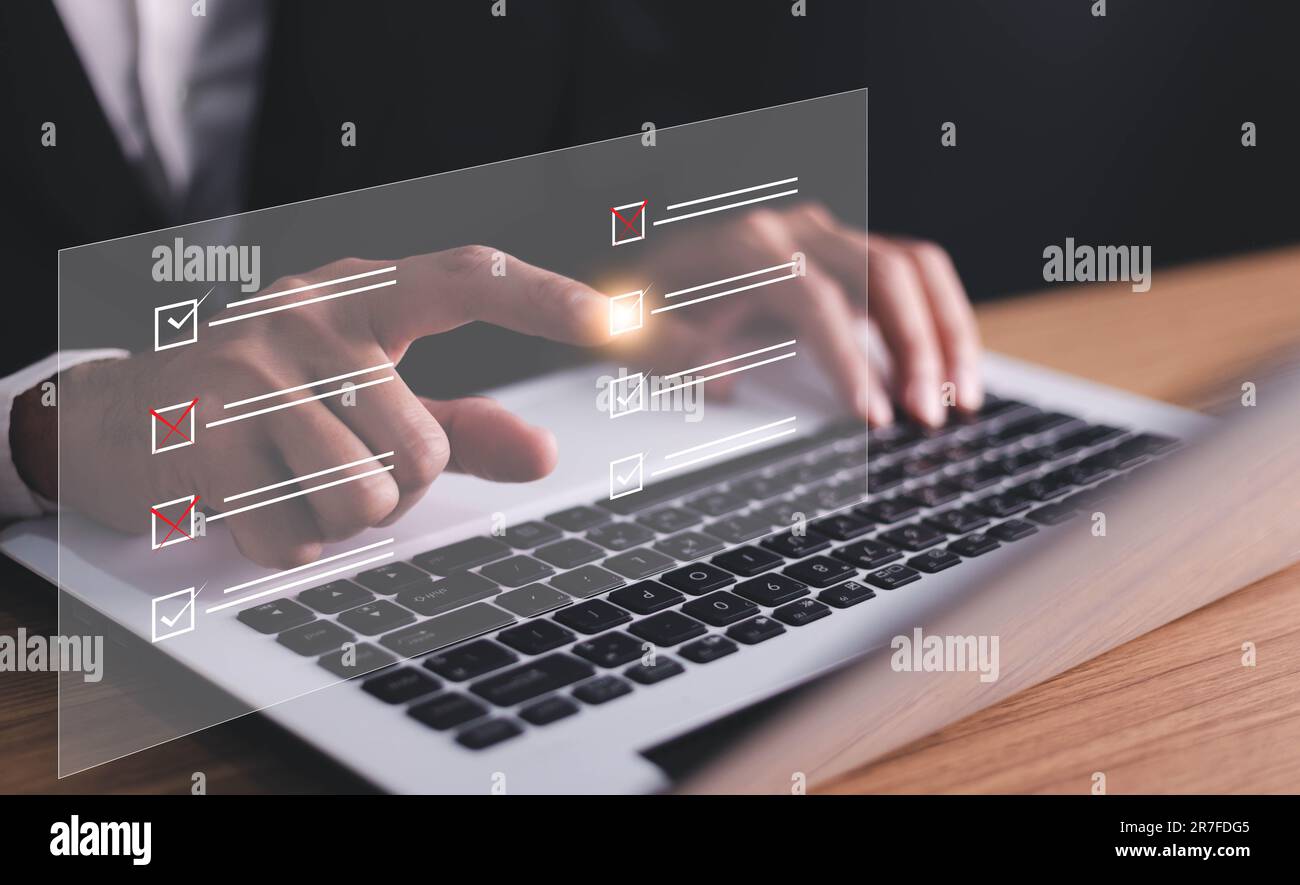 Document management system DMS. Assessment form, questionnaire ...