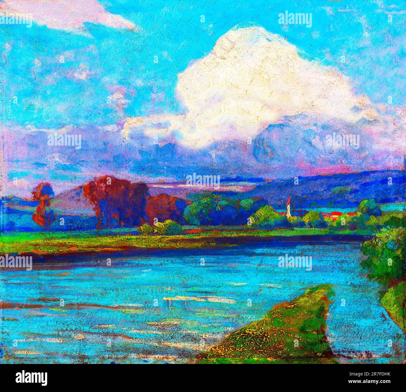 Ancient landscape painting hi-res stock photography and images - Alamy