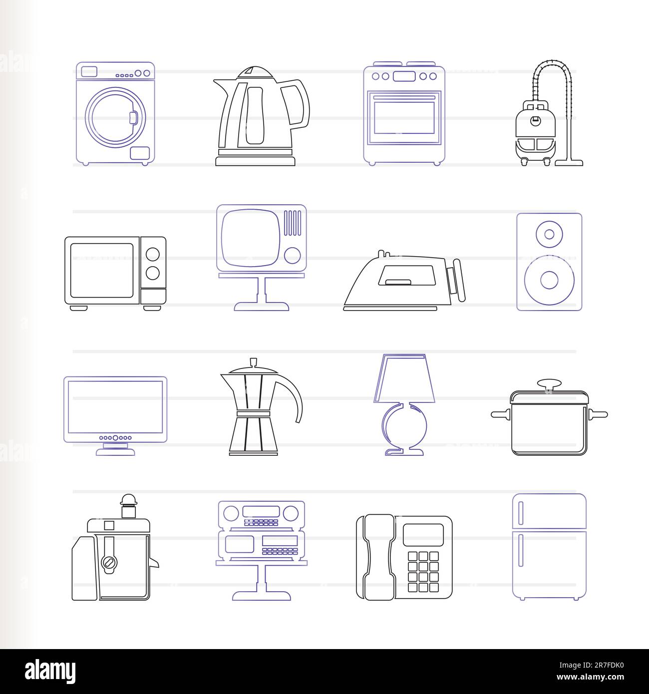 Commercial technology equipment Stock Vector Images - Alamy