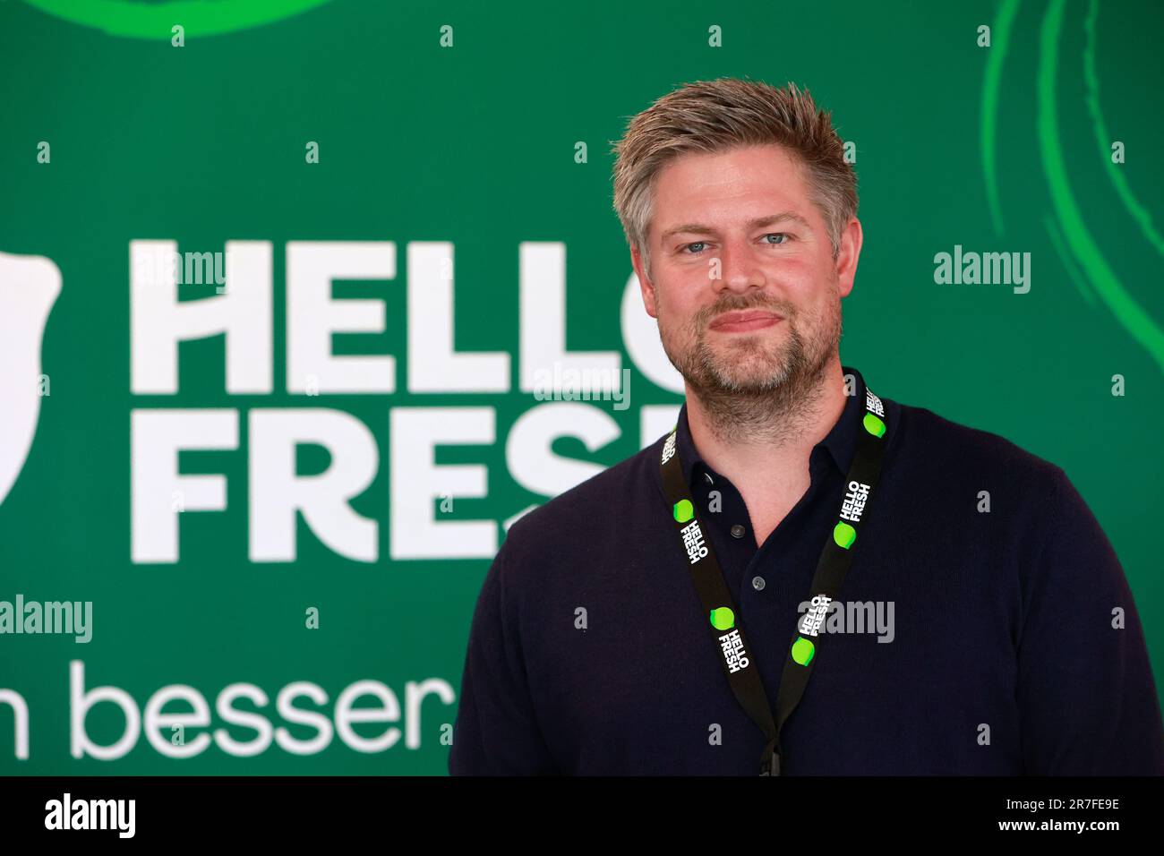 Barleben, Germany. 15th June, 2023. HelloFresh company founder Thomas ...