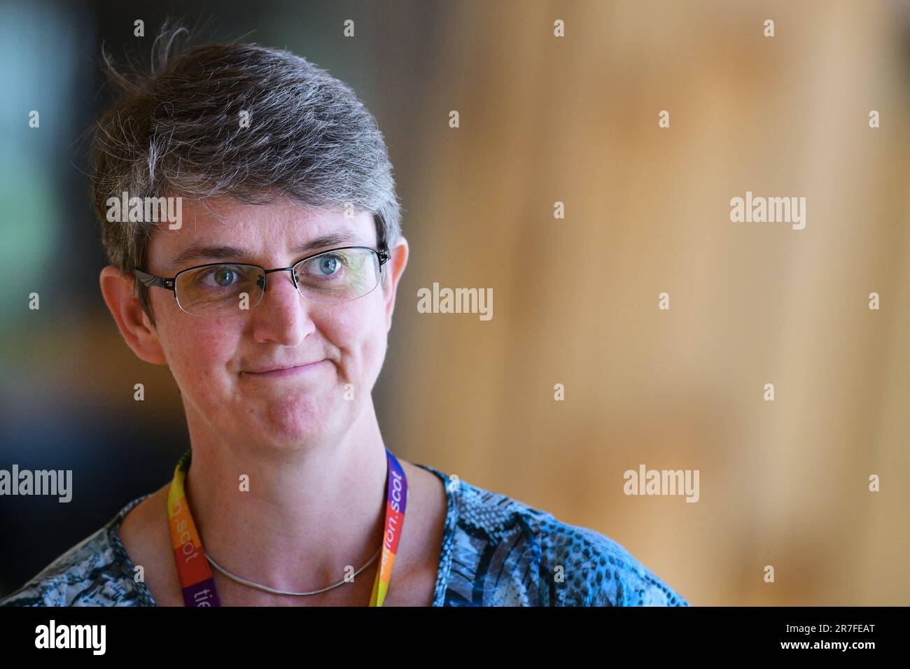 Edinburgh Scotland, UK 15 June 2023. Maggie Chapman at the Scottish ... Edinburgh Scotland, UK 15 June 2023. Maggie Chapman at the Scottish ...