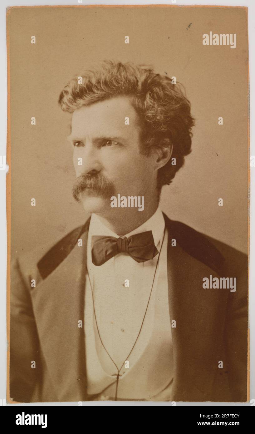 Samuel Clemens c. 1873 Stock Photo - Alamy