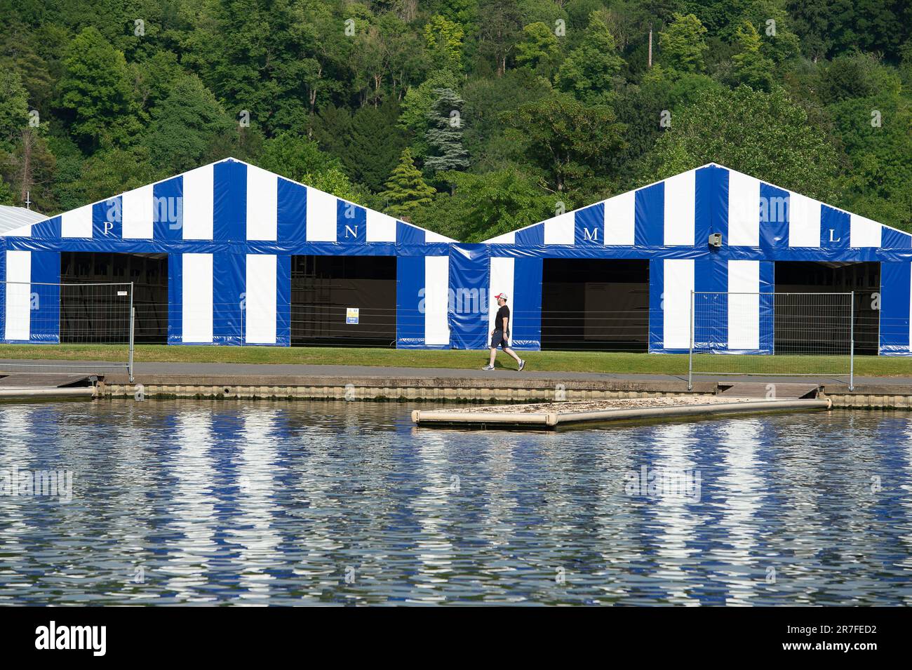 Henley on Thames, Oxfordshire, UK. 14th June, 2023. The town of Henley ...