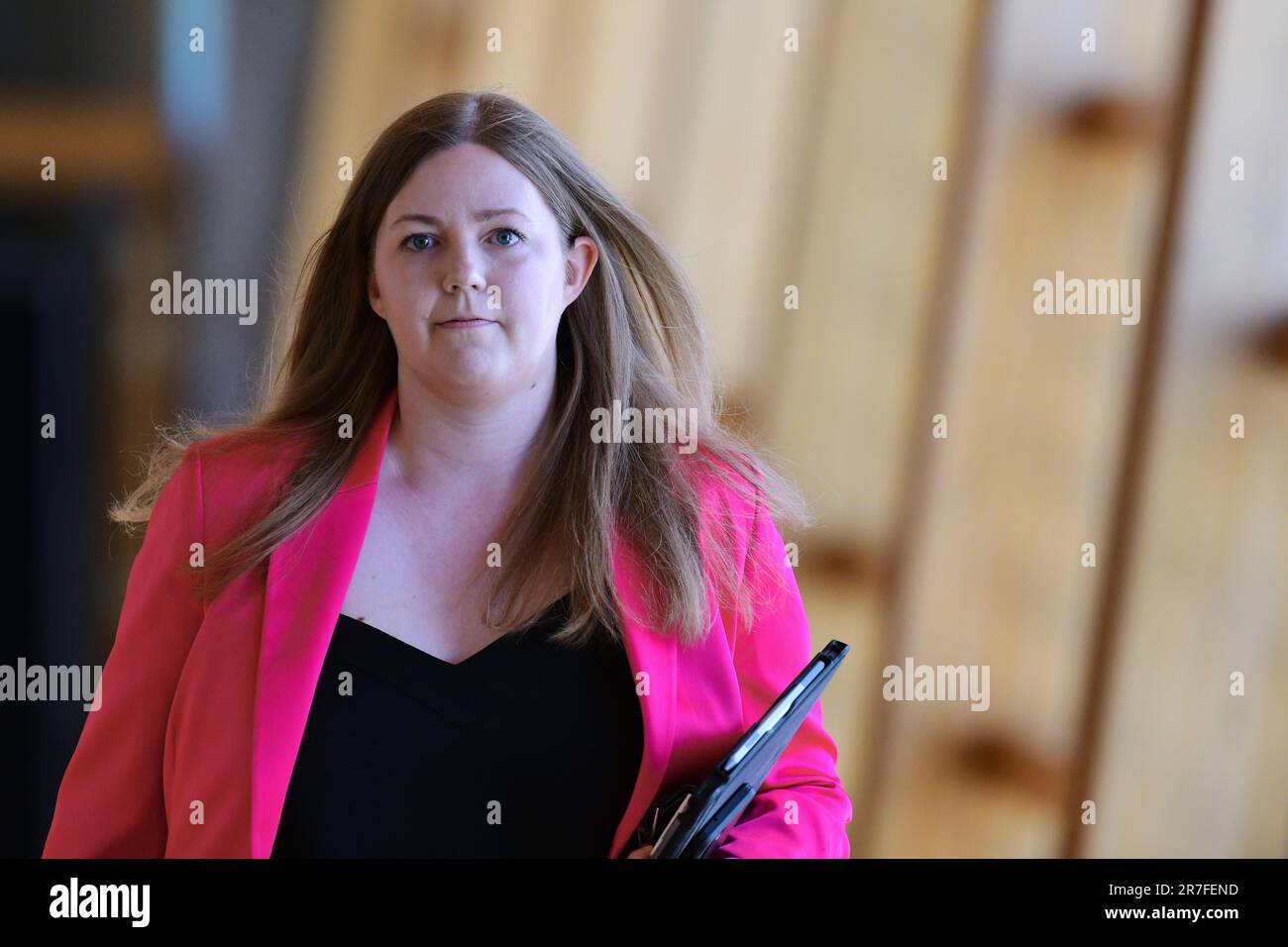 Edinburgh Scotland, UK 15 June 2023. Gillian Mackay at the Scottish ...