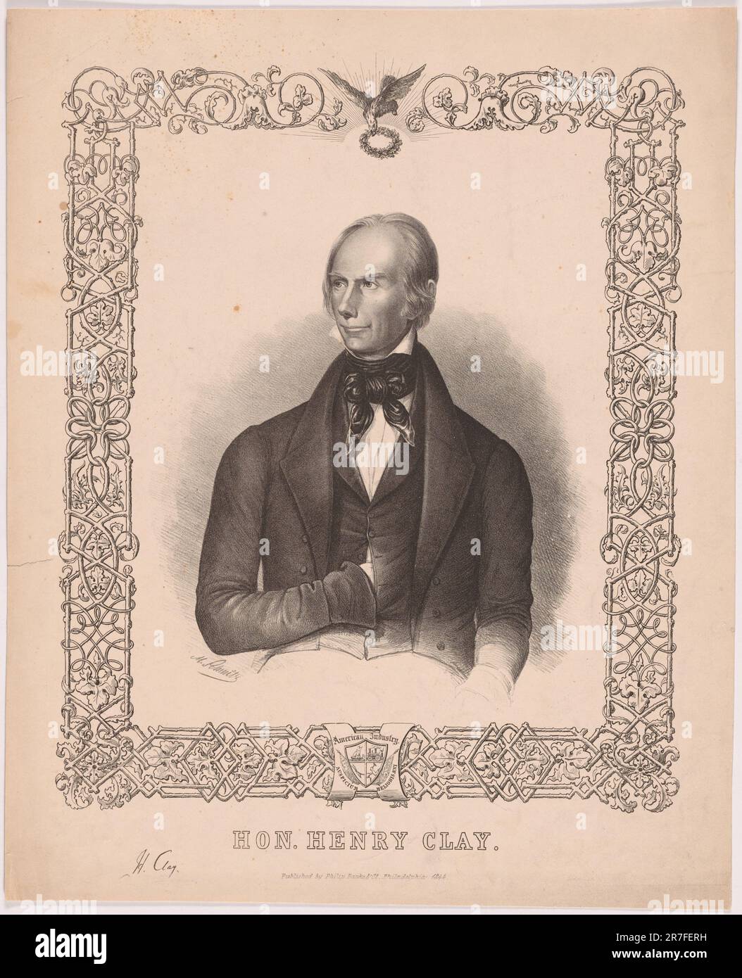 Henry Clay 1844 Stock Photo - Alamy