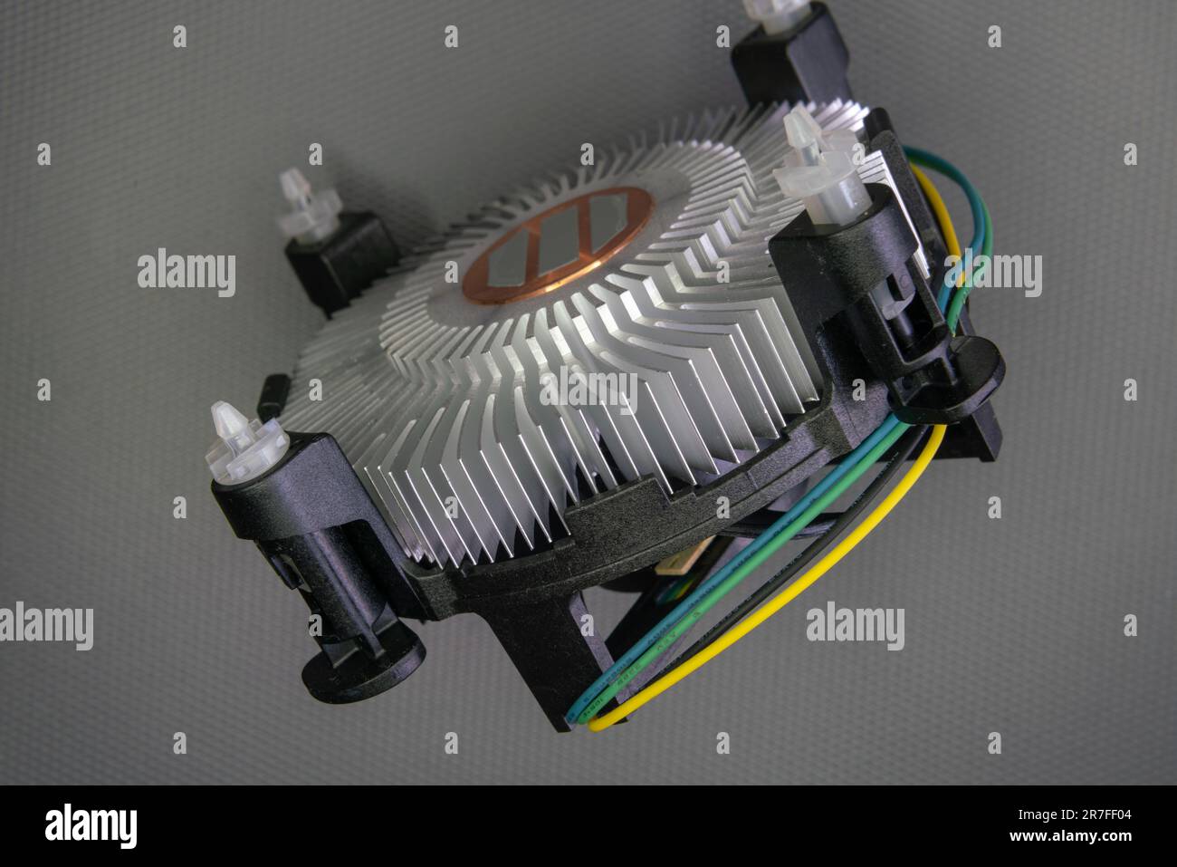 Cpu Heat Sink Detail Of A Heat Sink Now Common In All Processors And
