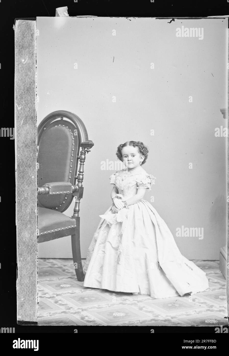 Minnie Warren c. 1860-1870 Stock Photo - Alamy