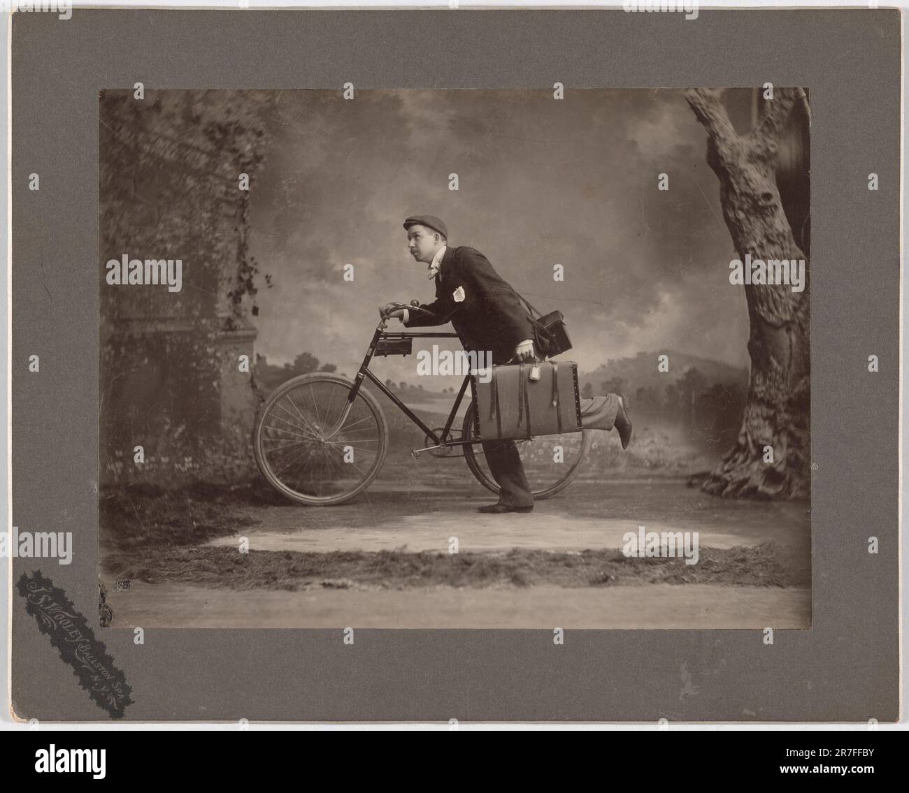 Jesse S. Wooley c. 1900 Stock Photo - Alamy