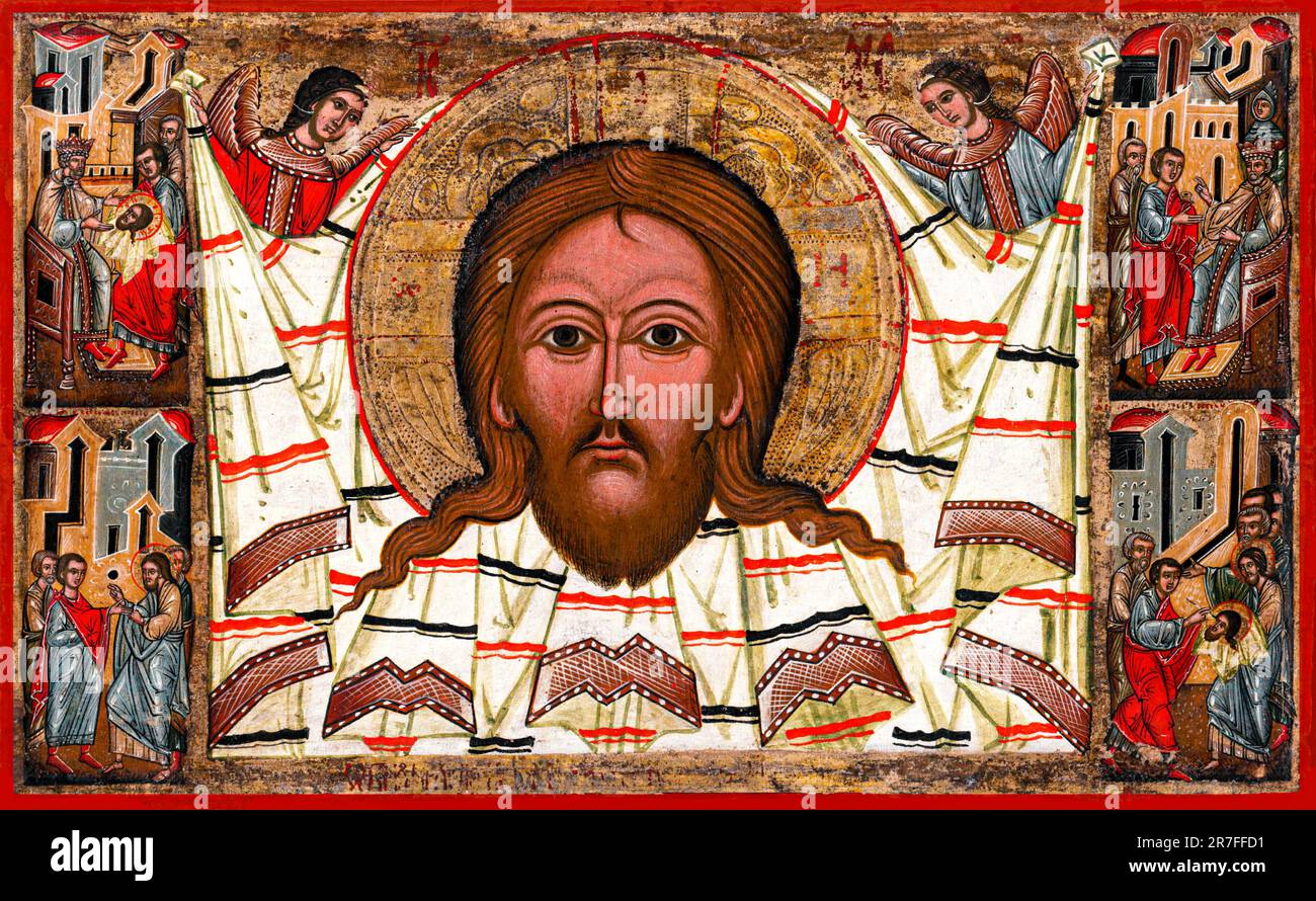 Christ the king painting hi-res stock photography and images - Alamy