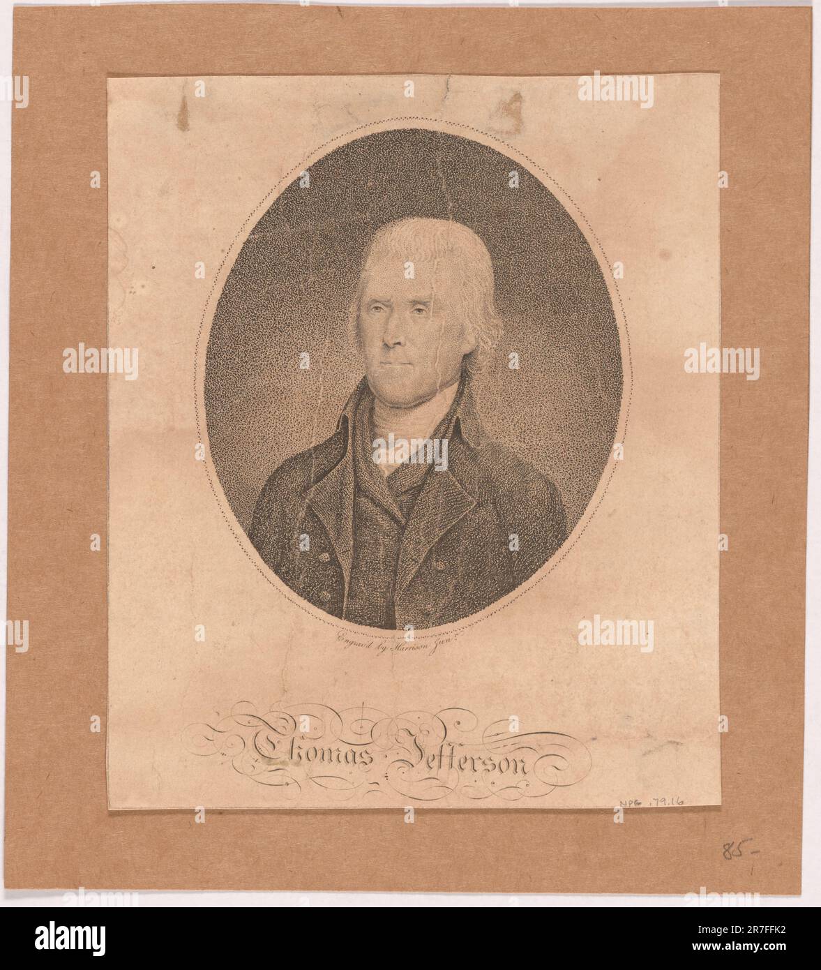 Rembrandt peale thomas jefferson hi-res stock photography and images ...