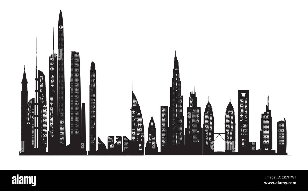 Skyscraper view Cut Out Stock Images & Pictures - Alamy