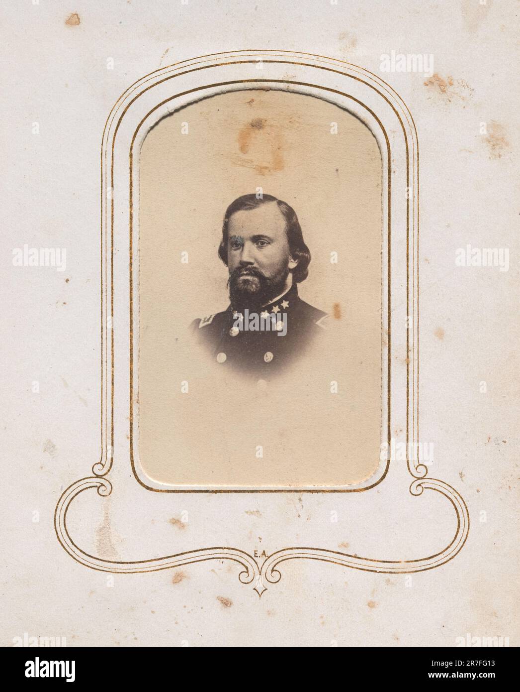 John Hunt Morgan c. 1861-1865 (after earlier photograph Stock Photo - Alamy