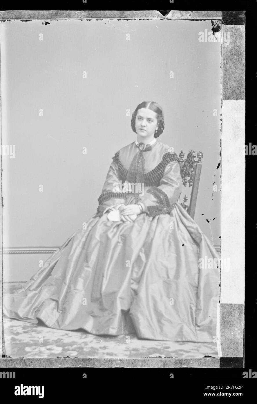 1870s woman lady dress hi-res stock photography and images - Alamy