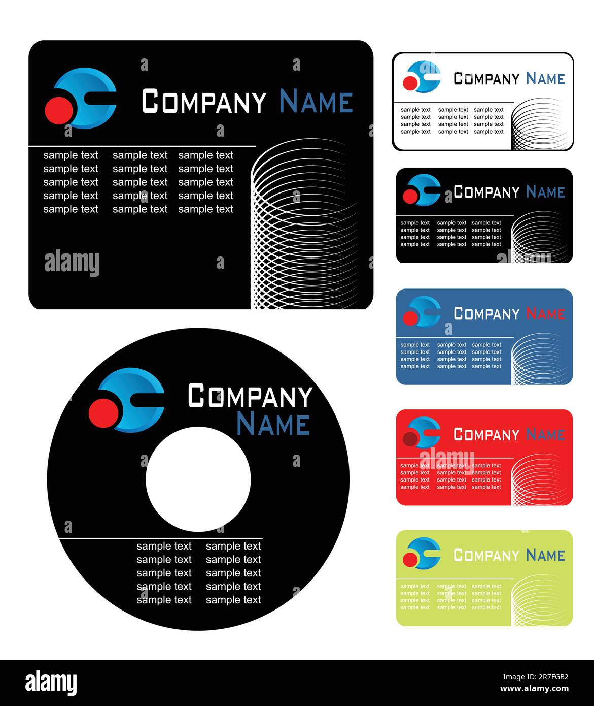 vector business card Stock Vector Image & Art - Alamy