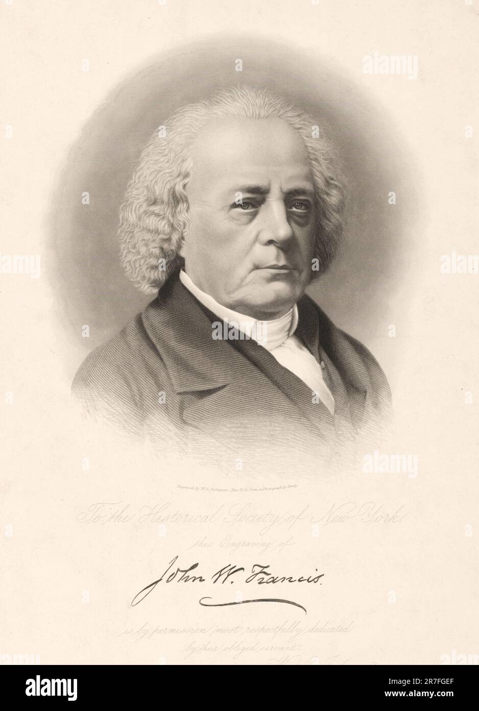 John Wakefield Francis 1860 Stock Photo - Alamy