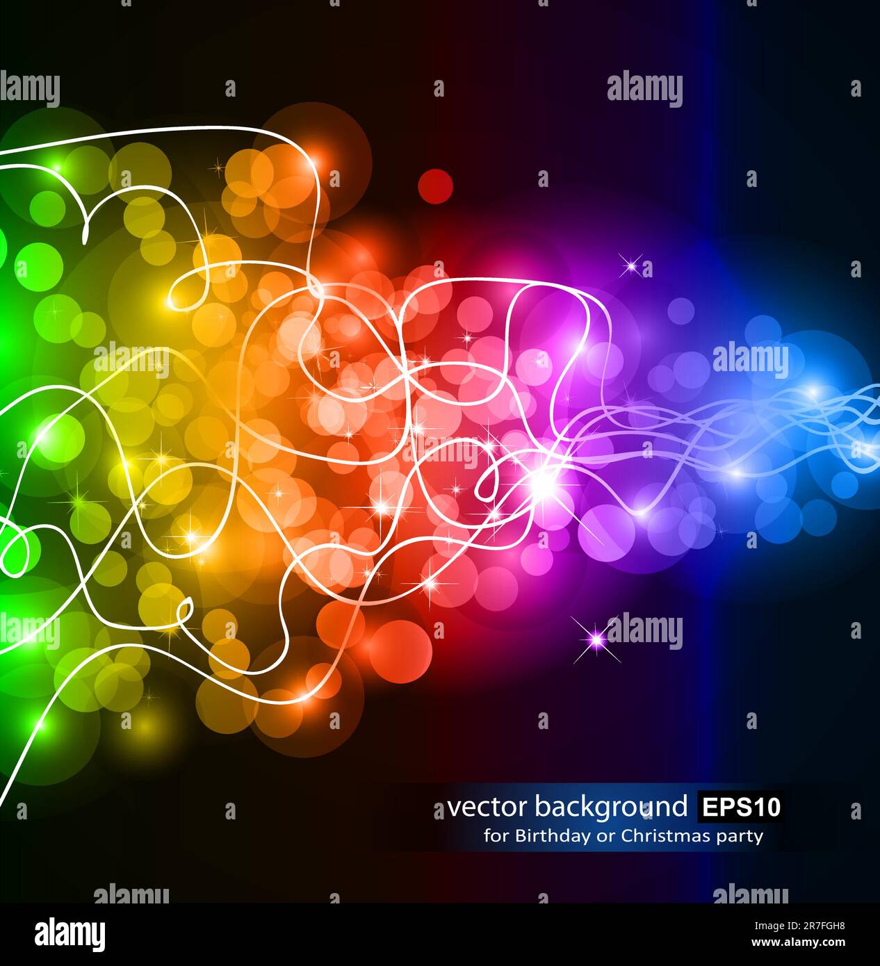 Rainbow glow Stock Vector Images - Alamy