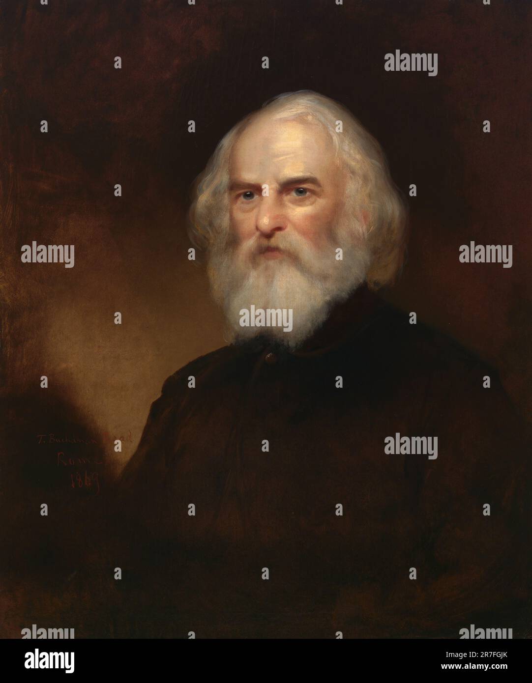 Henry Wadsworth Longfellow 1869 Stock Photo - Alamy