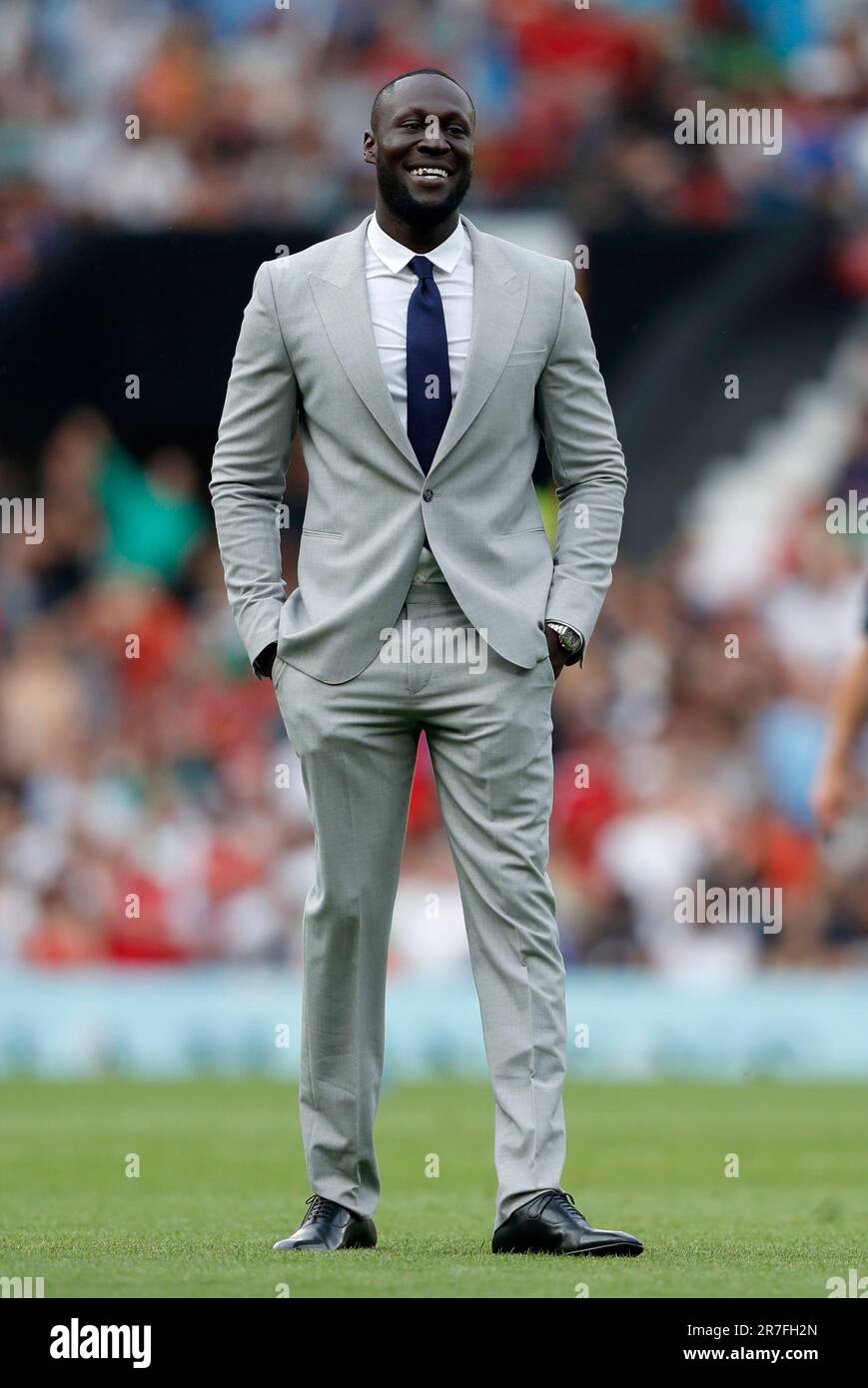 England Head Coach Stormzy ahead of Soccer Aid for UNICEF 2023 at Old ...