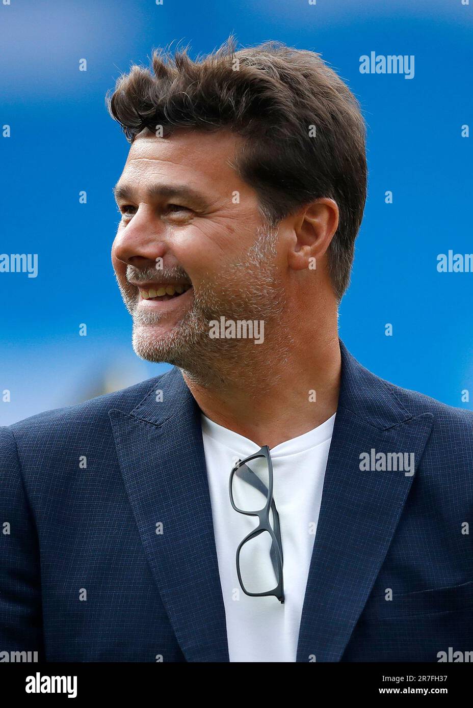 Soccer Aid World XI Head Coach Mauricio Pochettino ahead of Soccer Aid ...