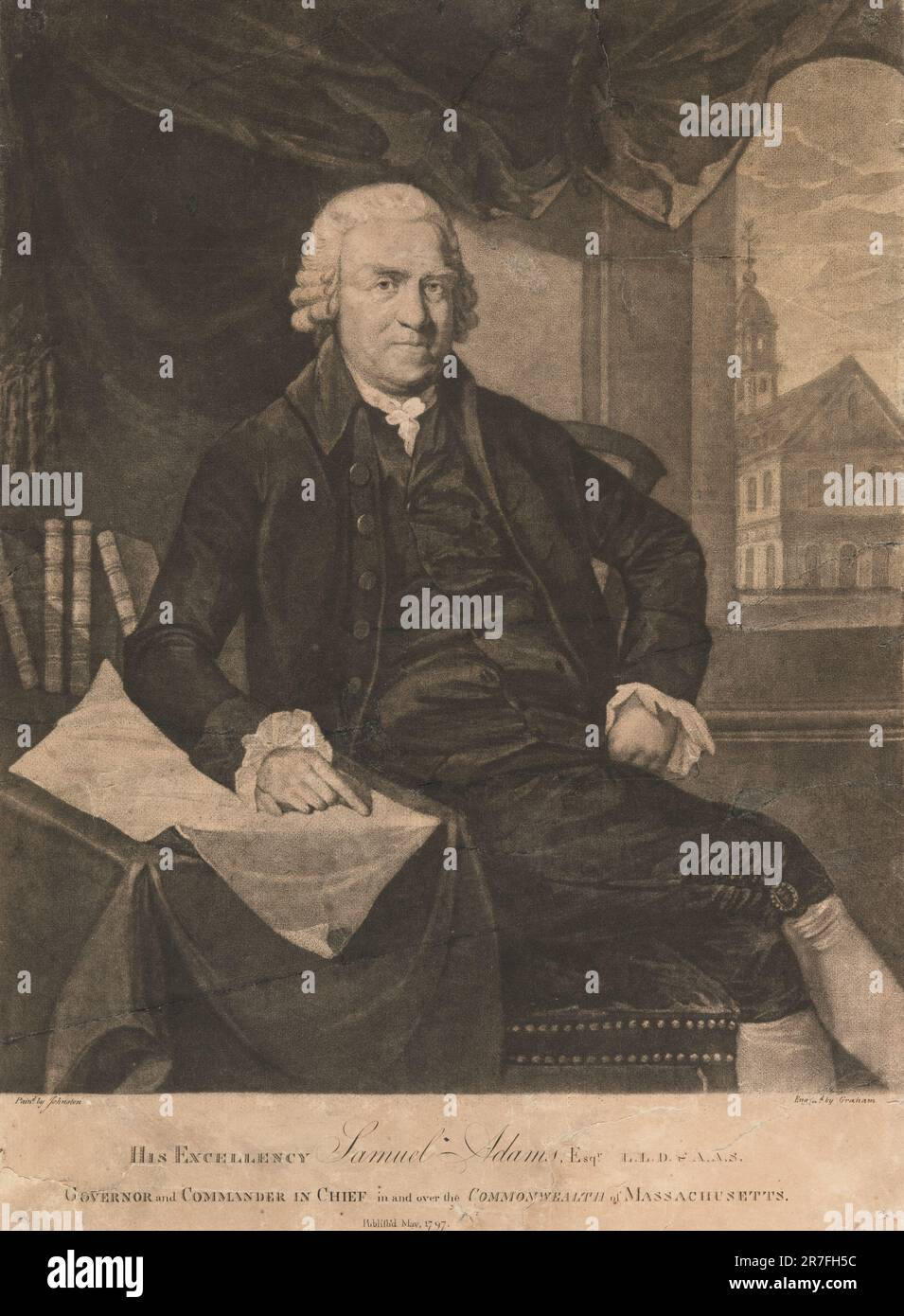 Governor samuel adams hi-res stock photography and images - Alamy
