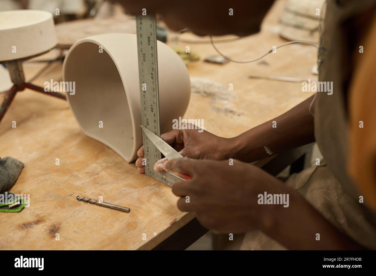 Measuring pot hole hi-res stock photography and images - Alamy