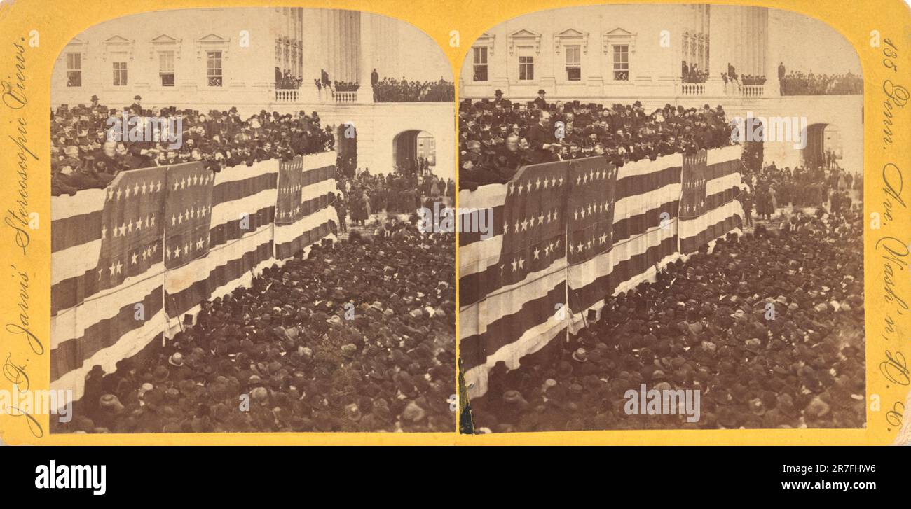 The Inauguration of James Garfield 1881 Stock Photo - Alamy