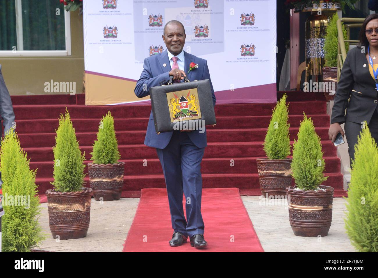 Nairobi, Kenya. 15th June, 2023. Cabinet Secretary for National ...