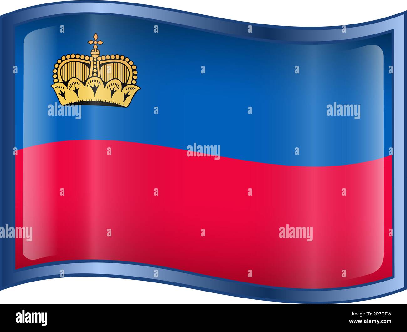 Switzerland liechtenstein flag hi-res stock photography and images - Alamy