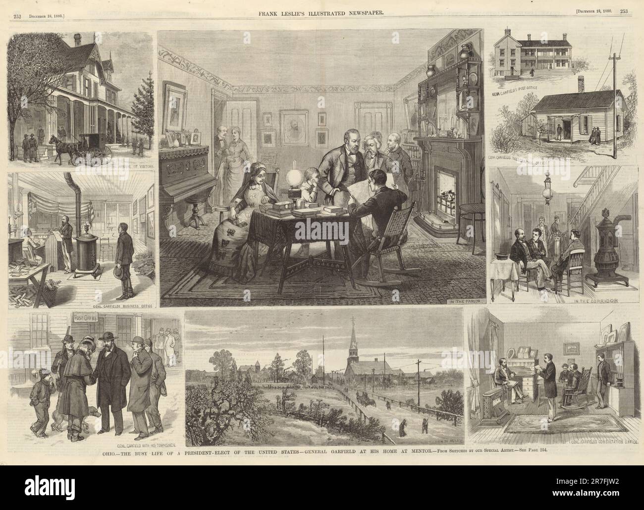 James Garfield 1880 Stock Photo - Alamy
