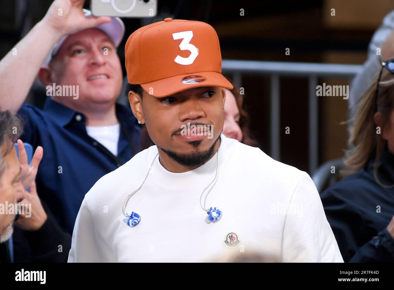 New York, USA. 15th June, 2023. Chance the Rapper performs on NBC's ...