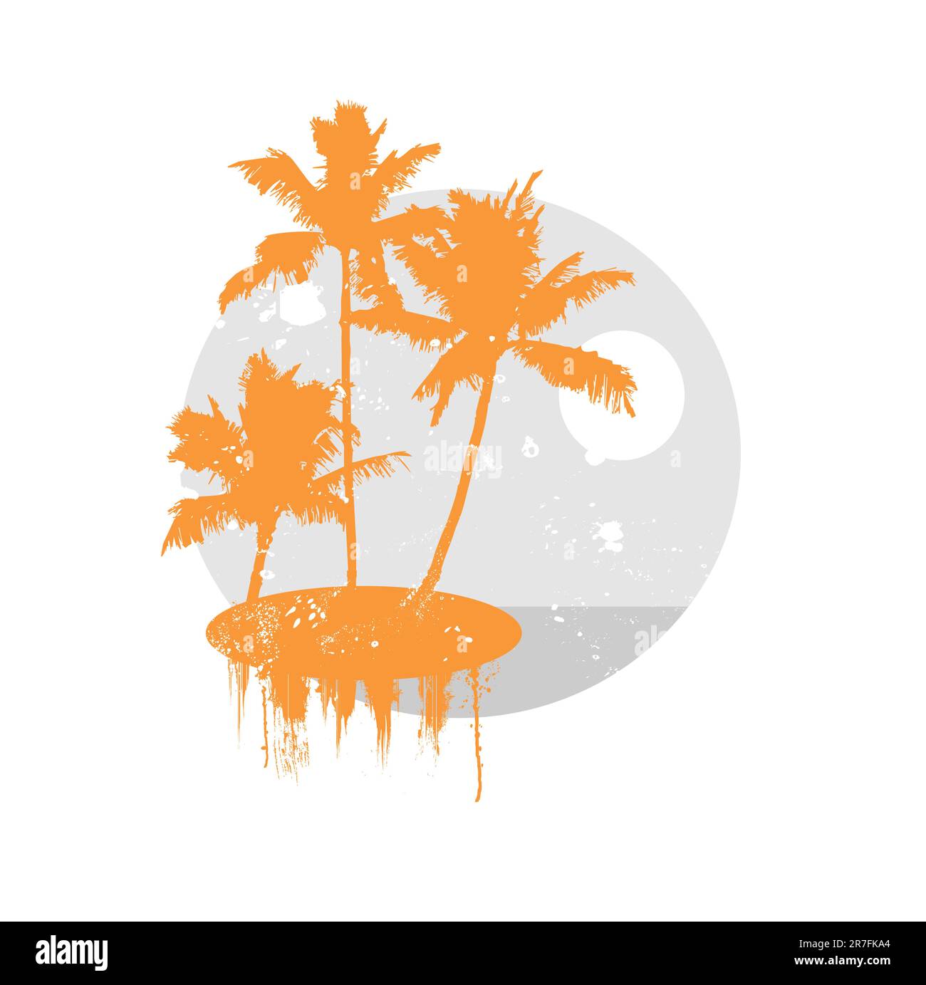 Cool palm trees Stock Vector Images - Alamy