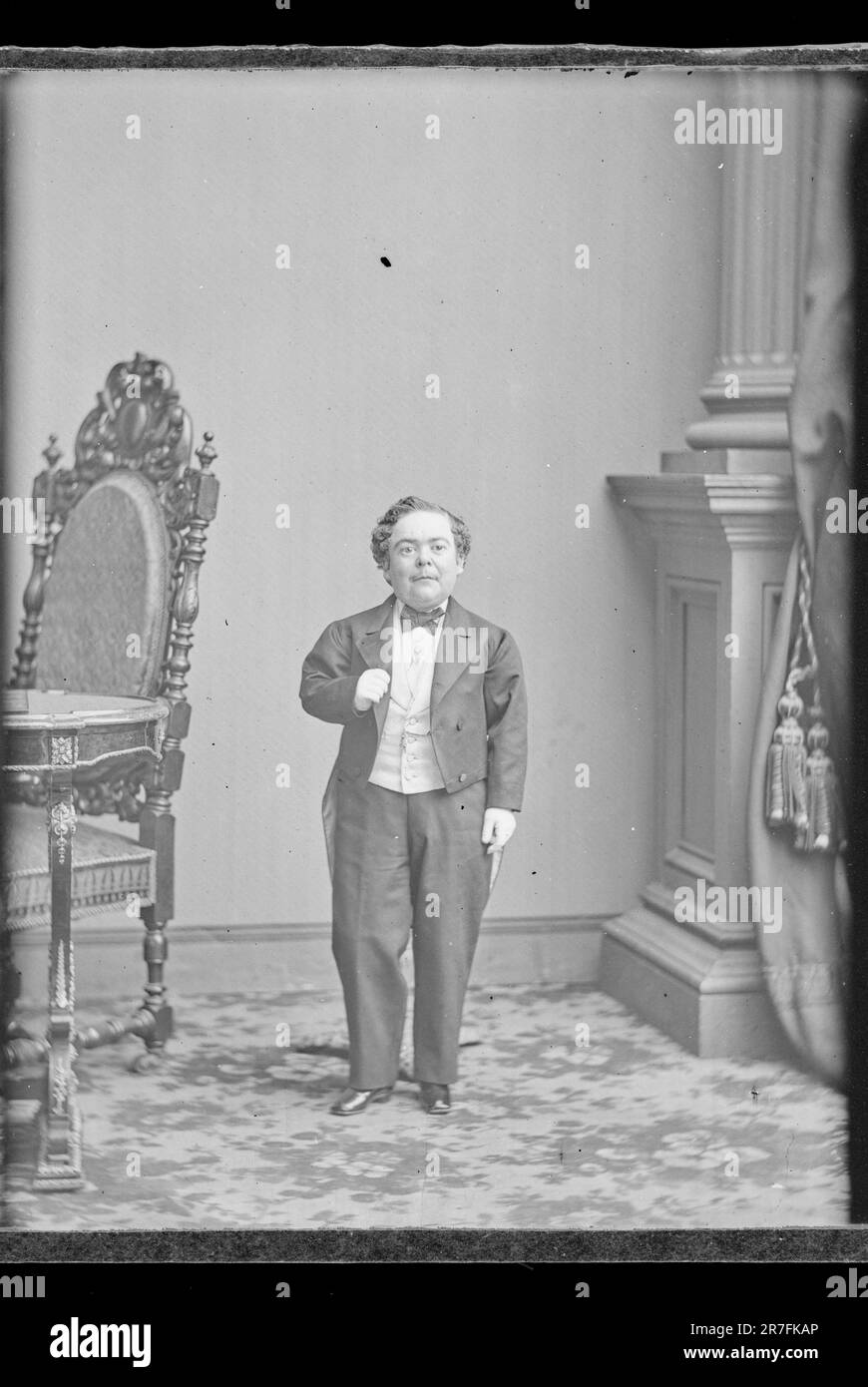 Charles Sherwood Stratton c. 1860-1870 Stock Photo - Alamy