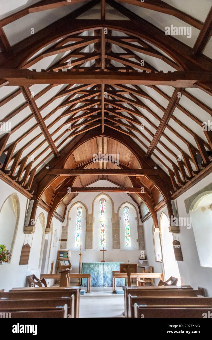 Itchenor, June 13th 2023: St Nicholas Church Stock Photo - Alamy