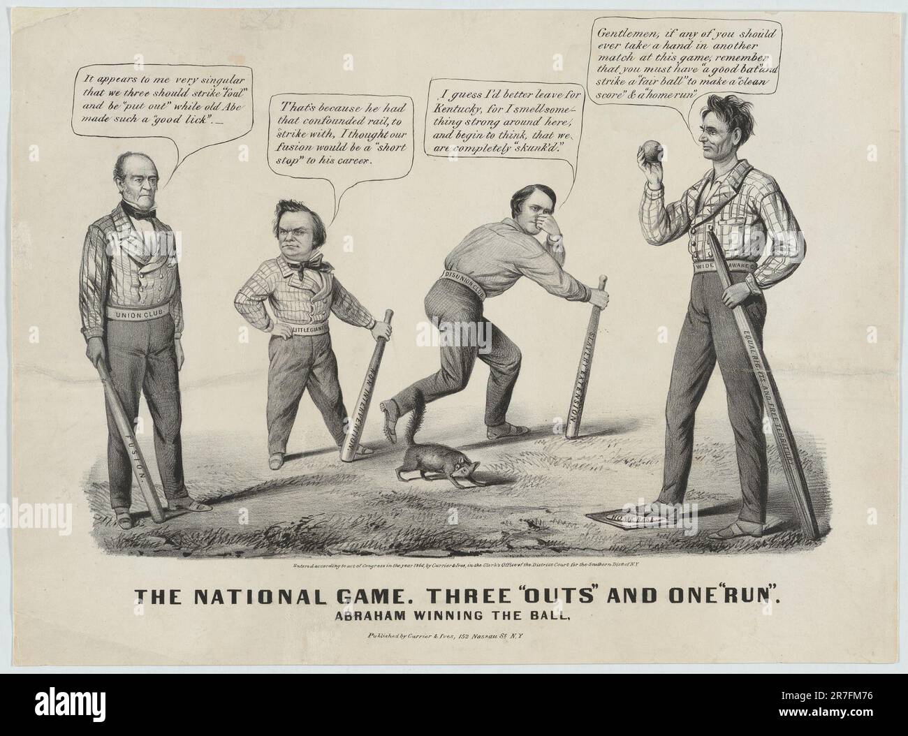 1860s political cartoons hi-res stock photography and images - Alamy