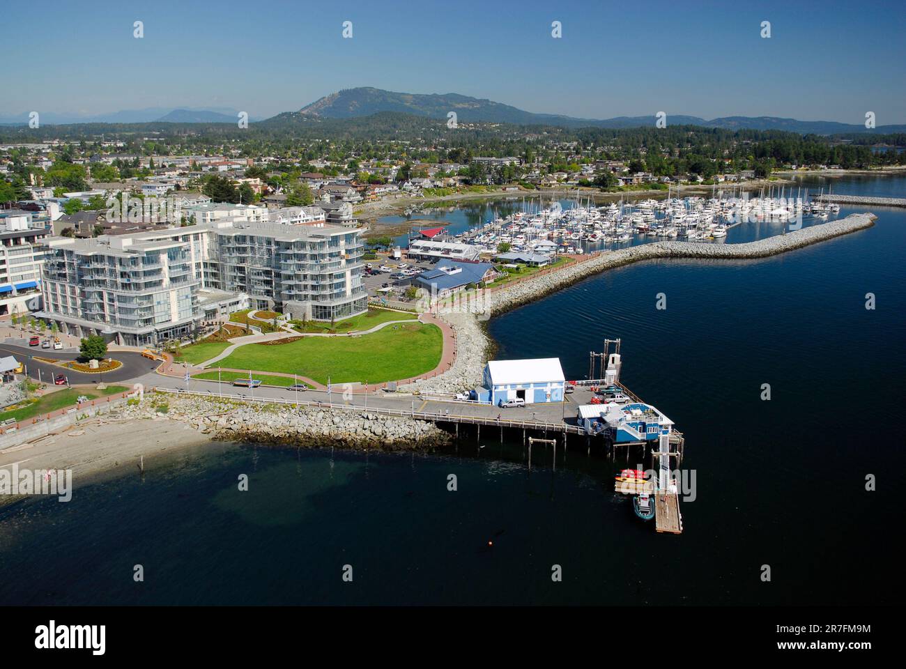 Aerial image of Sidney, BC, Canada Stock Photo - Alamy