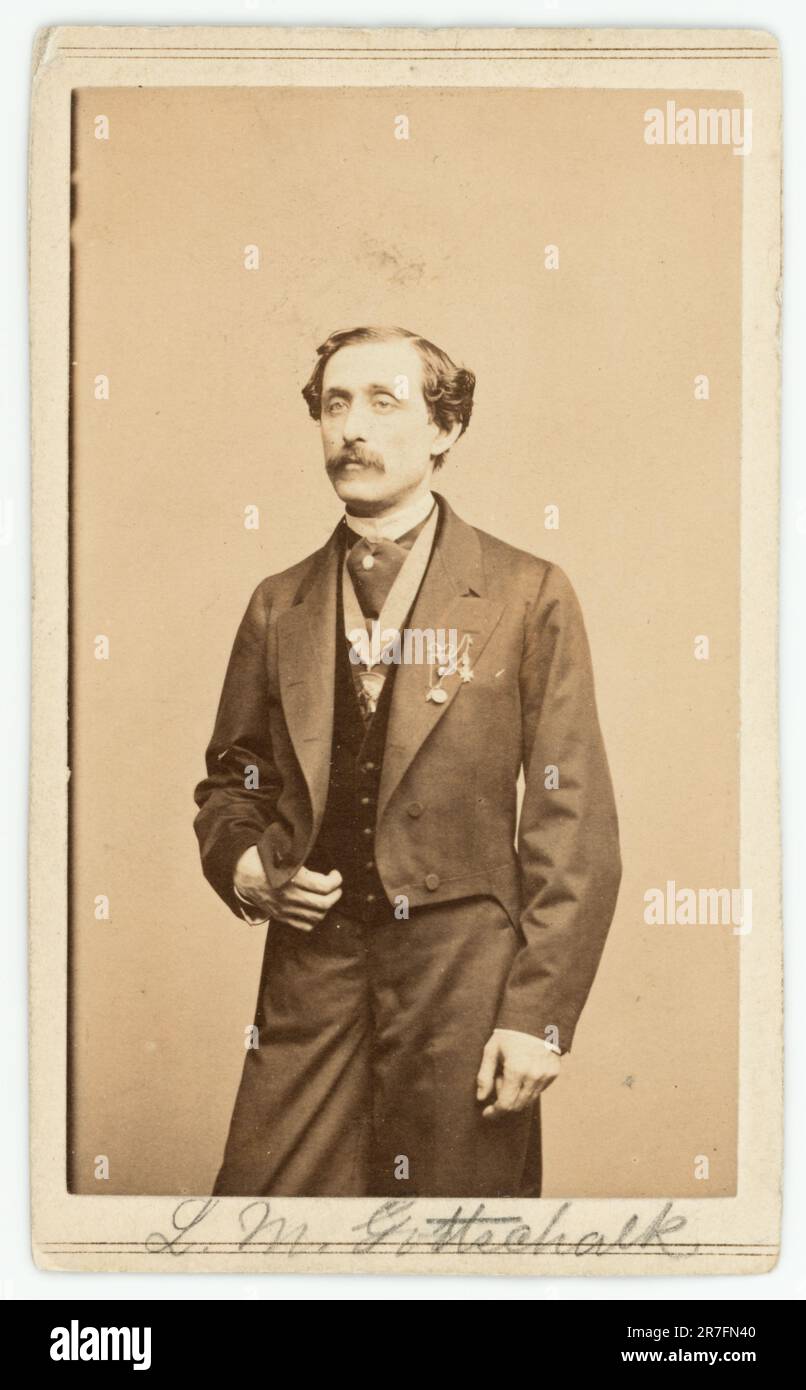 Louis Moreau Gottschalk c. 1860 Stock Photo - Alamy
