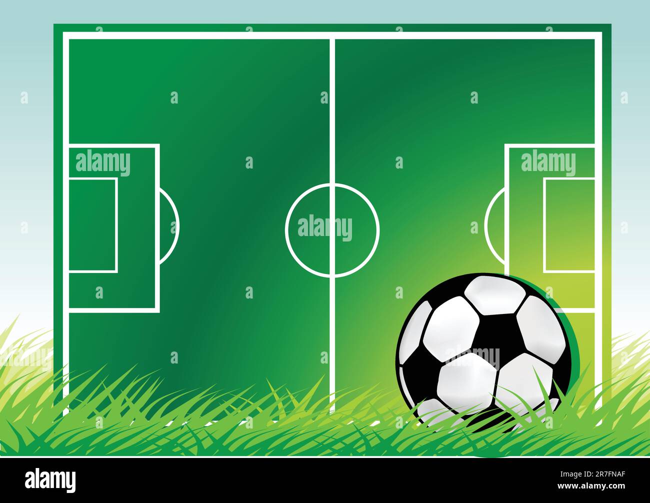 Vector football game ball Stock Vector Image & Art - Alamy