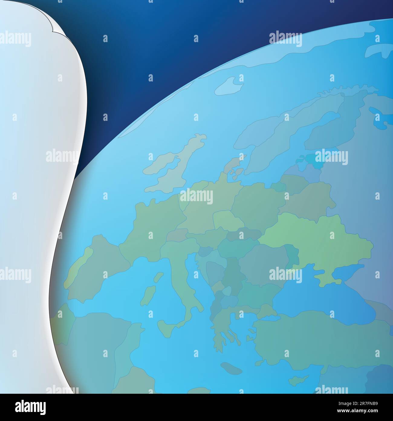 Abstract background with globe and earth map Stock Vector Image & Art ...