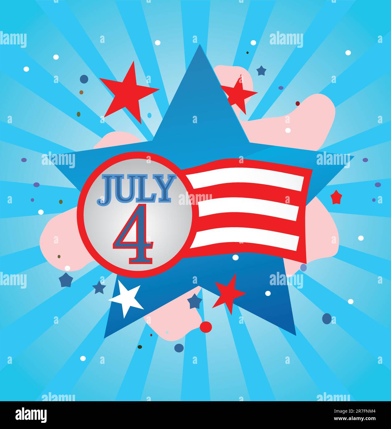 July 4 Stock Vector Images - Alamy