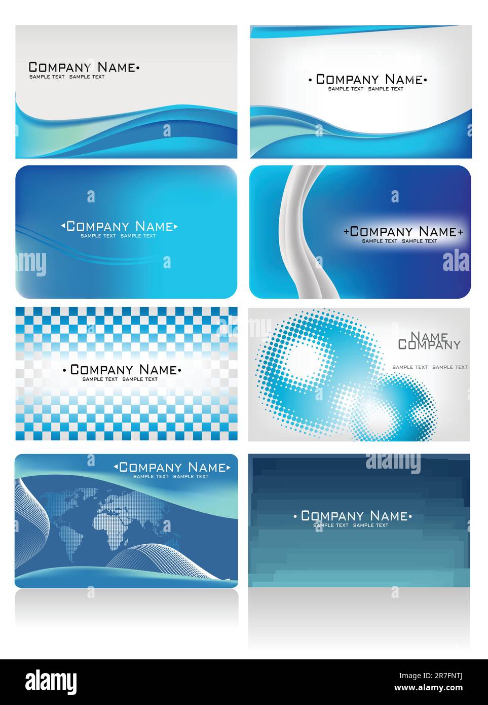 Beauty business cards Stock Vector Images - Alamy