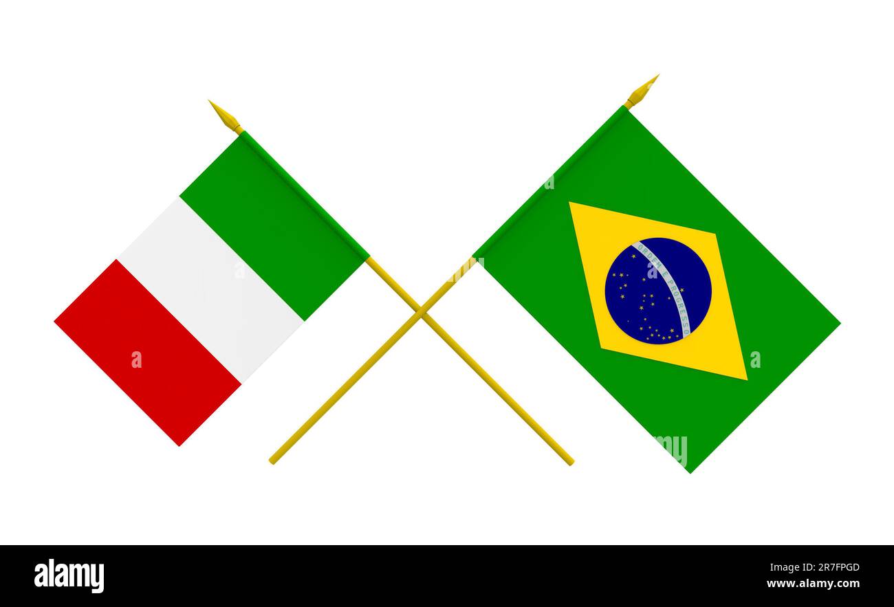 Brazil and italy banner hi-res stock photography and images - Alamy