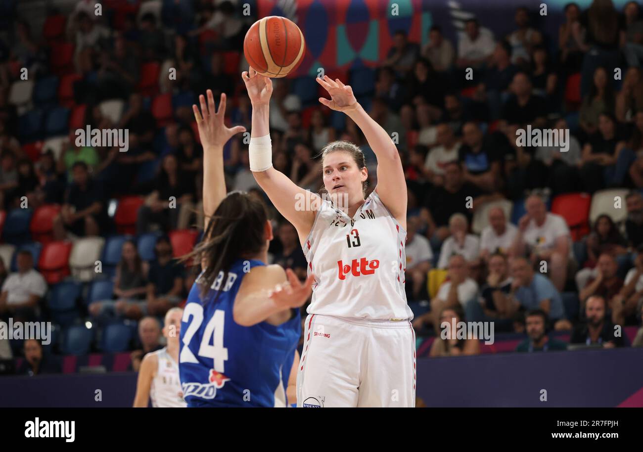 Tel Aviv, Israel. 15th June, 2023. Israel's Daniel Raber and Belgium's ...