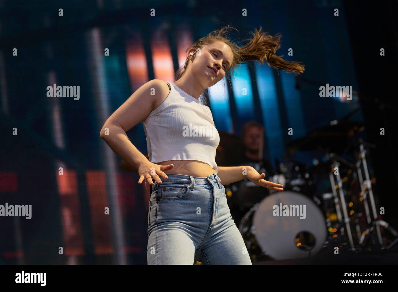 Bergen, Norway. 14th June, 2023. The Norwegian singer and songwriter ...