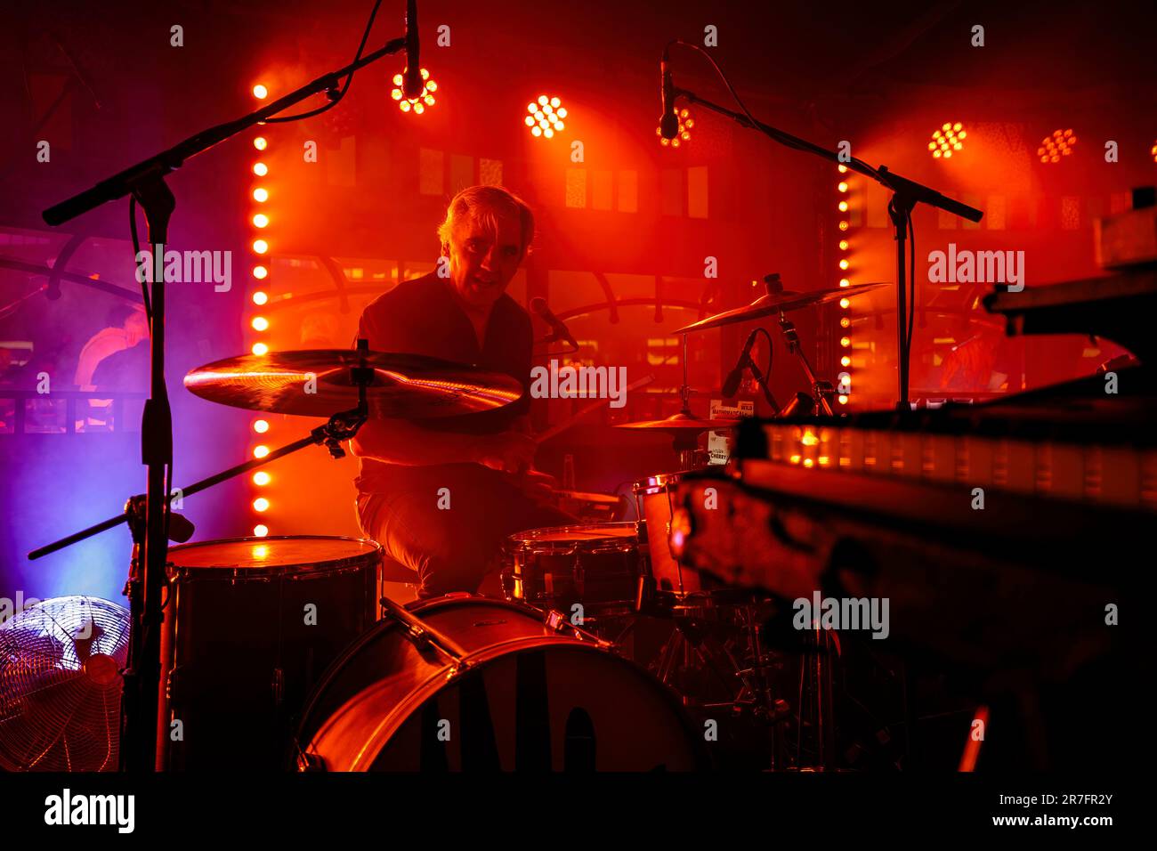 Bergen, Norway. 14th June, 2023. The American rock band Spoon performs ...